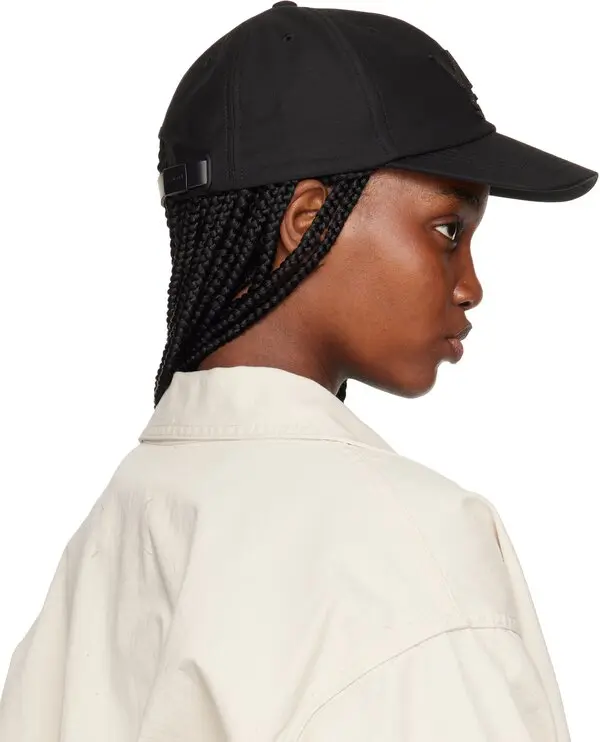sacai WTAPS Cotton Back Satin Cap Black 【公式通販】